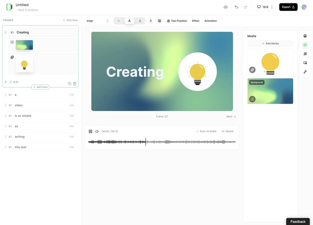 AI Music Visualizer | Make a Video for your Music