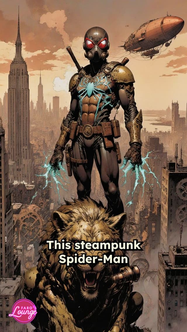 Vídeos de IA de Steampunk | Crie Vídeos de Steampunk com IA