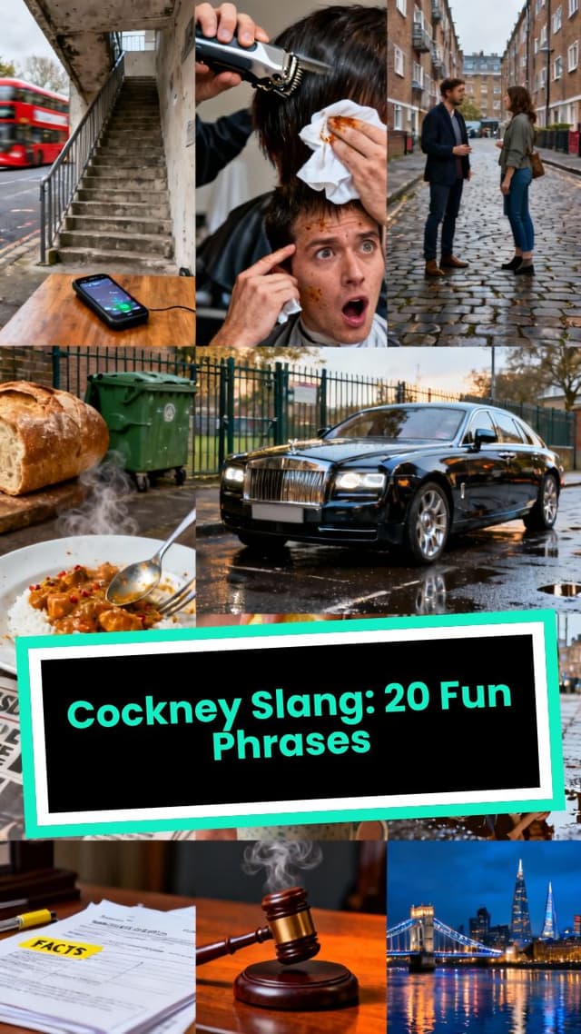 Video IA Cockney Rhyming Slang | Crea Video Cockney Rhyming Slang con IA