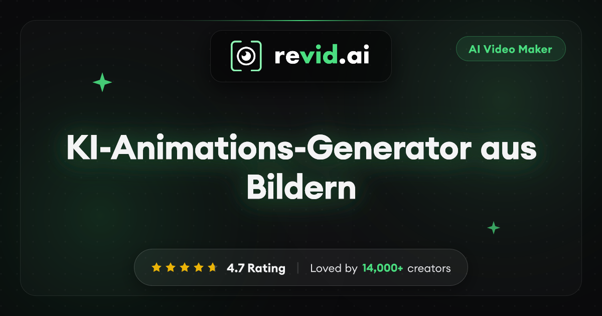 KI-Animations-Generator aus Bildern | Verwandeln Sie Ihre Fotos in ...