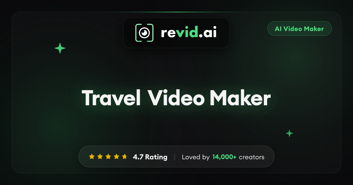 AI Travel Video Maker | Auto-Create Story Videos from Your Photos & Clips