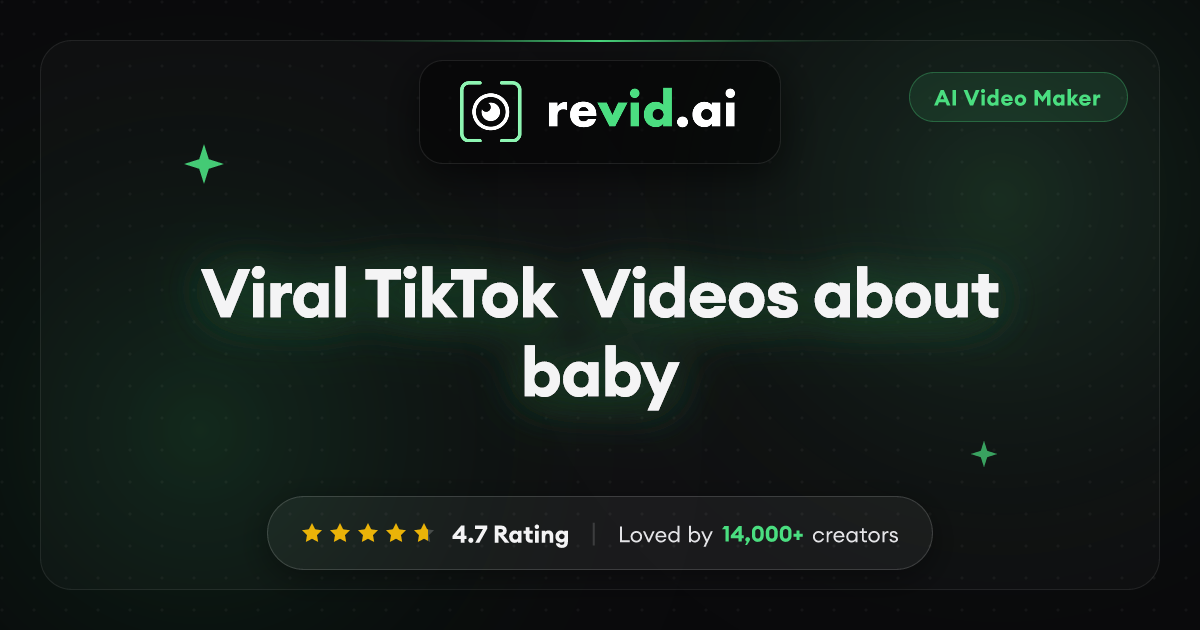 Viral TikTok Videos about baby