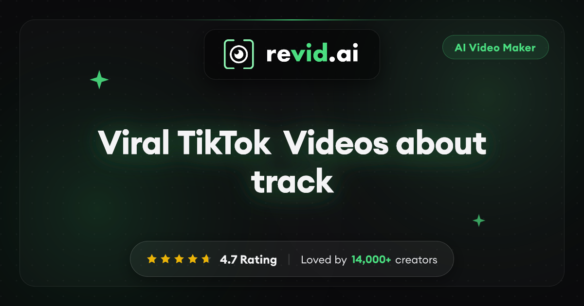 Viral TikTok Videos about track